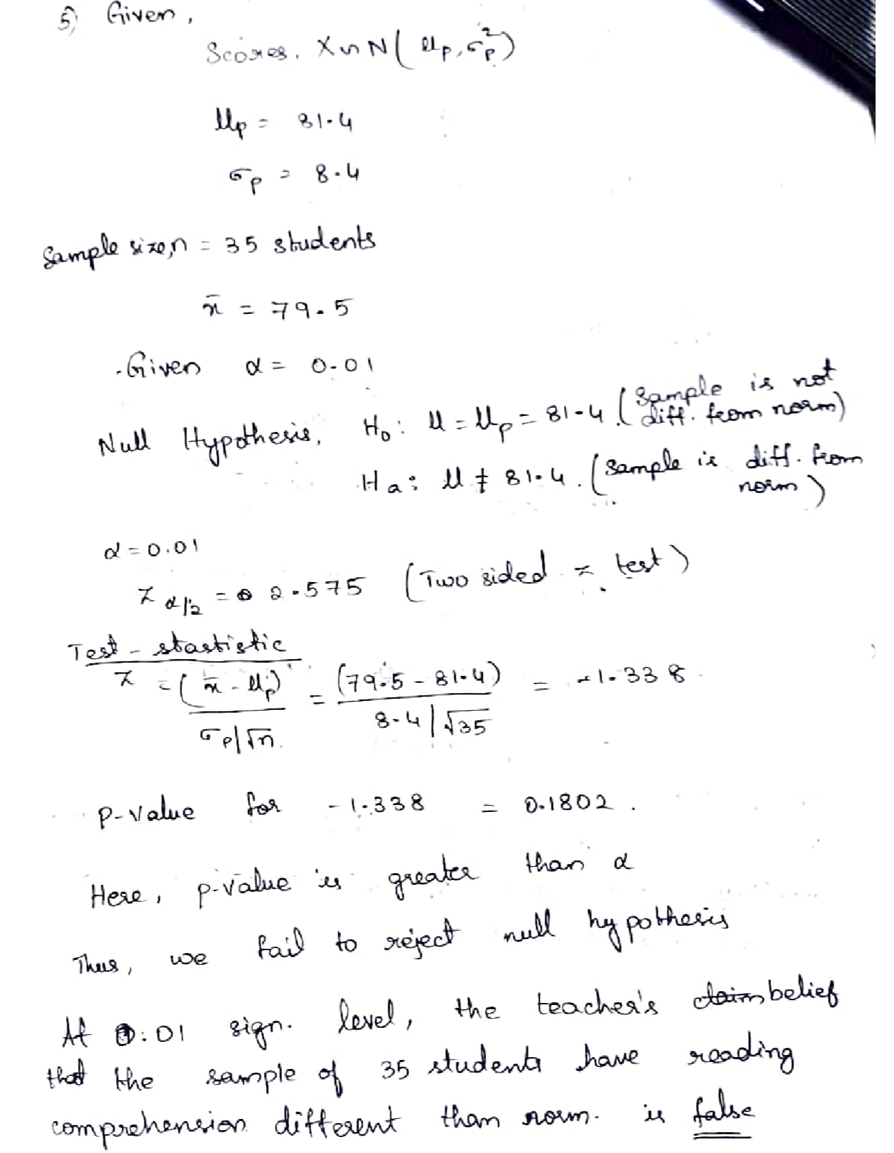Solved 5 According To The Norms Established For A Reading Solved 5 According To The Norms Established For A Reading